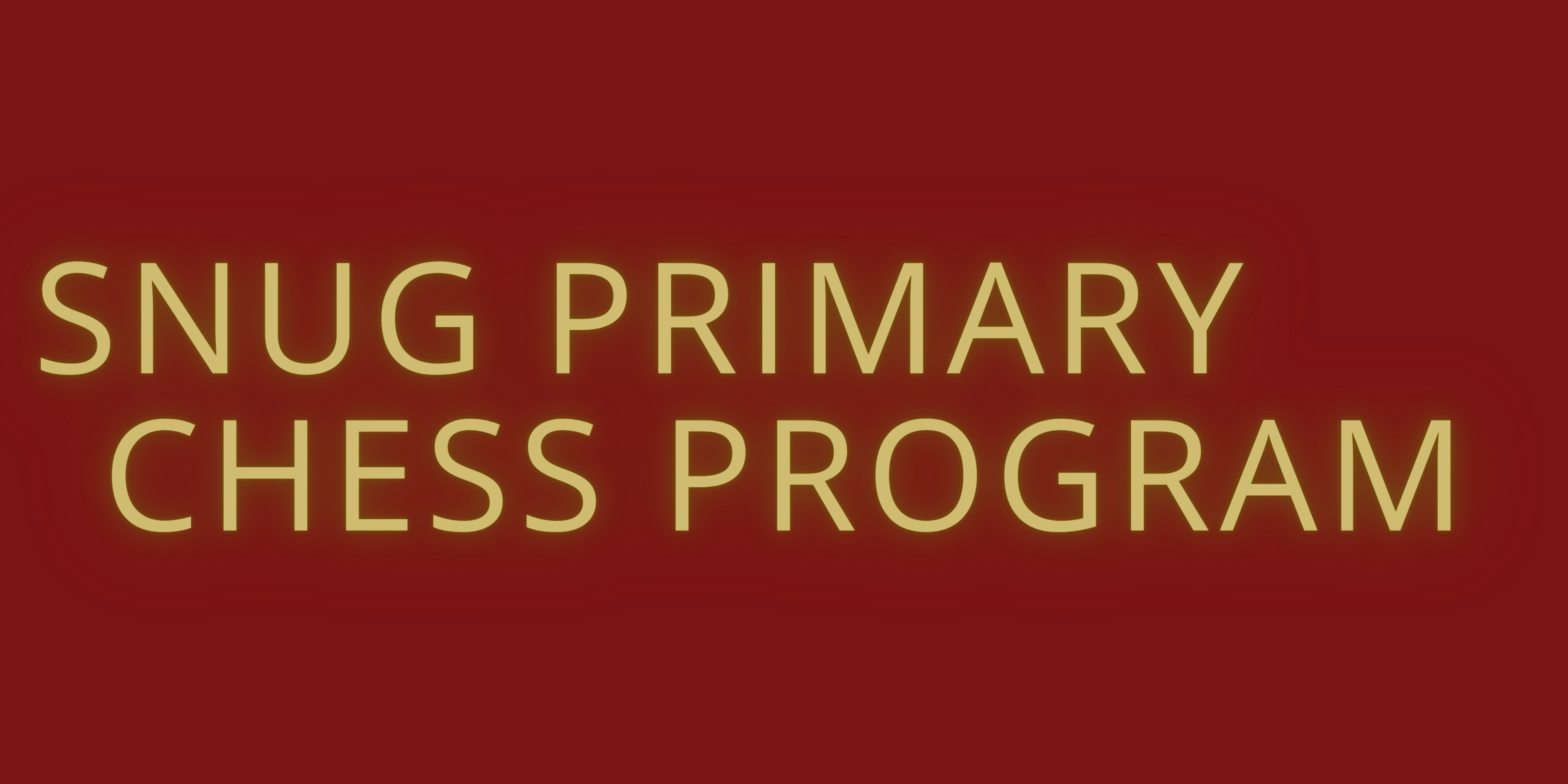 Snug Primary Chess – Black Square Chess